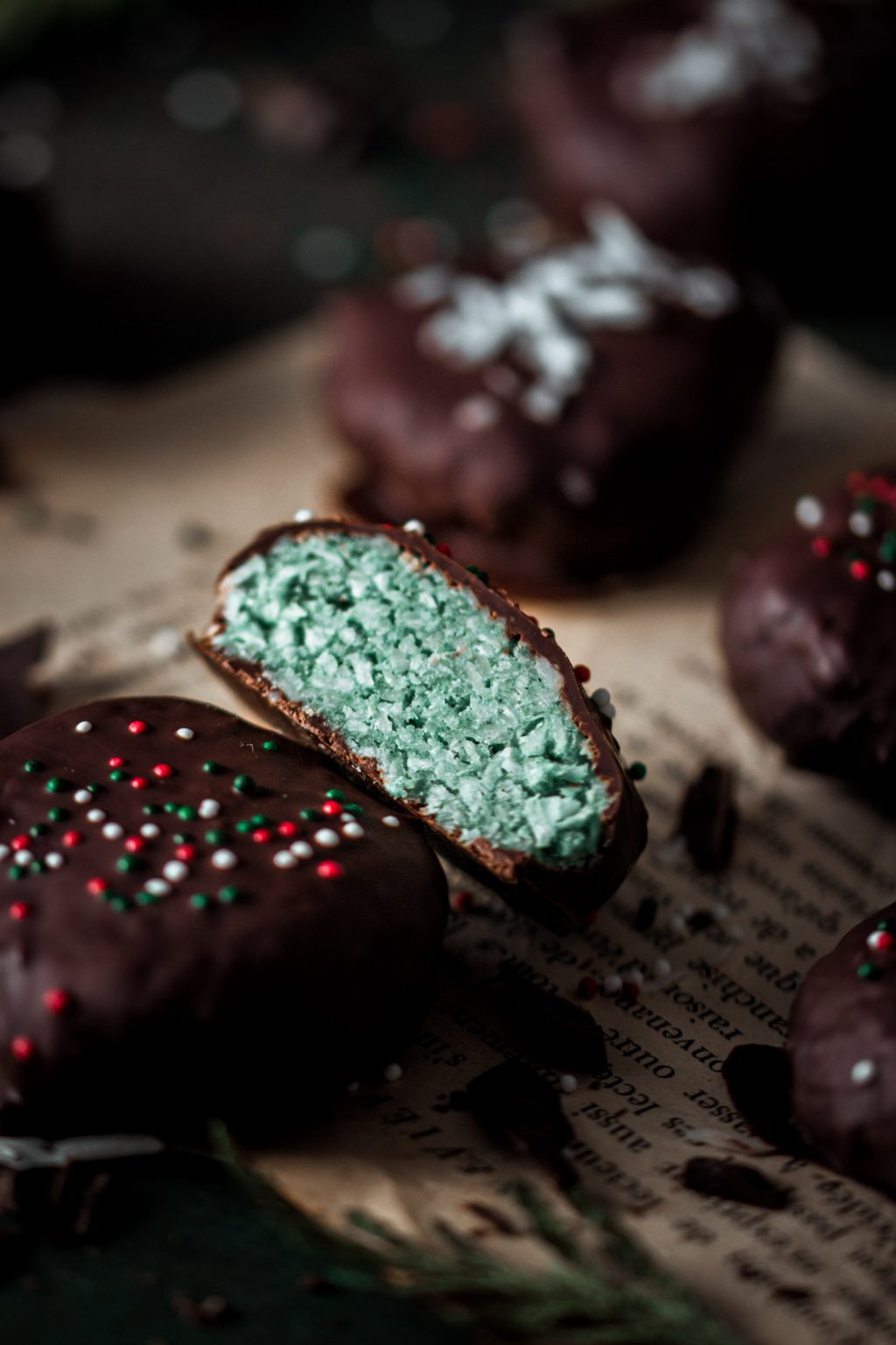 Chocolate Peppermint Patties | Murielle Banackissa