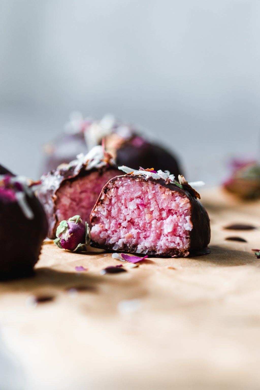 Rose Flavored Bounty Bars | Murielle Banackissa