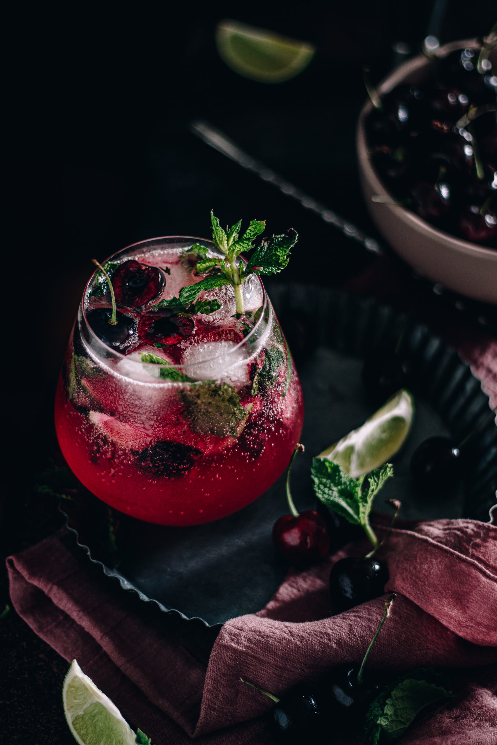 Cherry Mojito | Murielle Banackissa