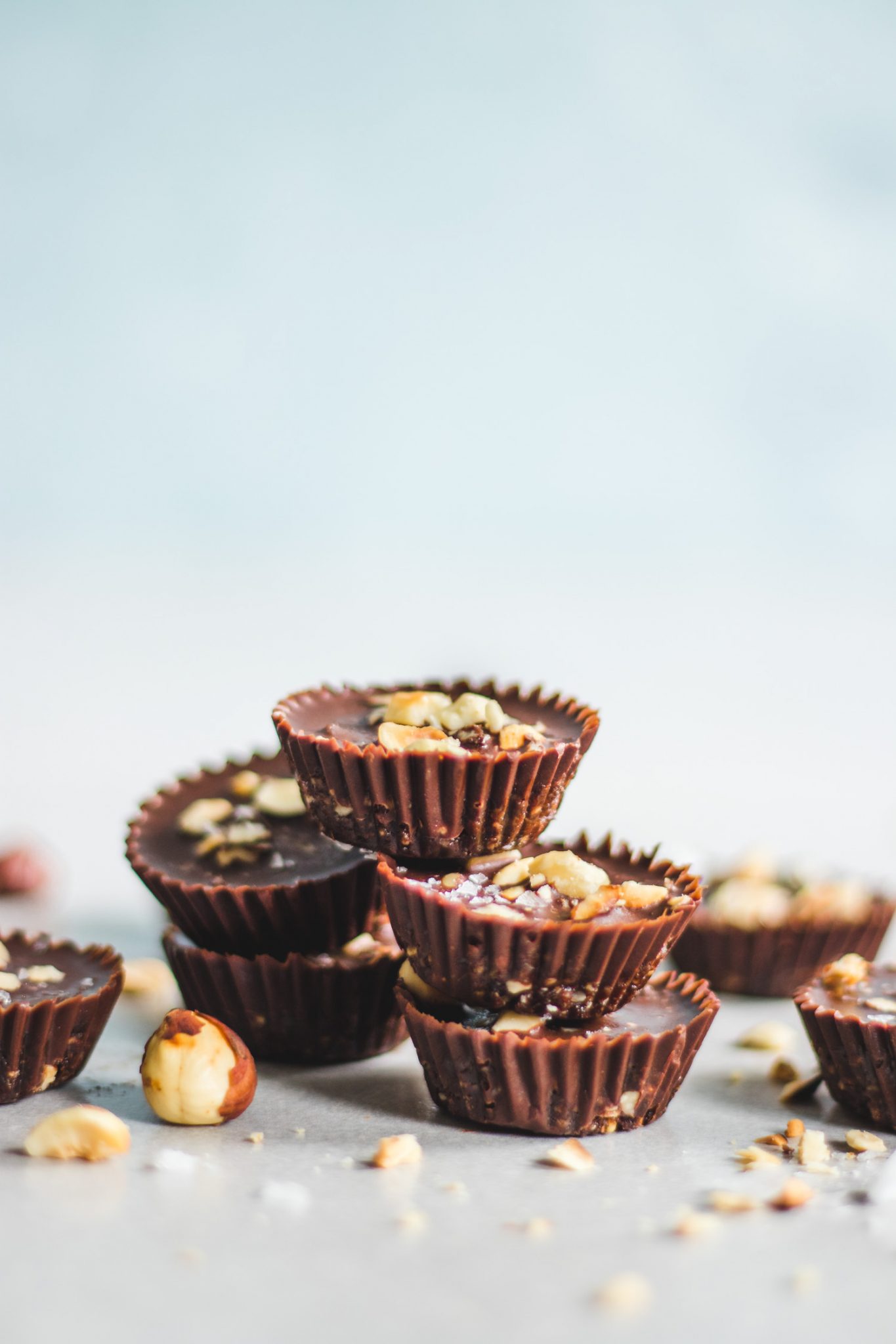Decadent Chocolate and Hazelnut Cups | Murielle Banackissa