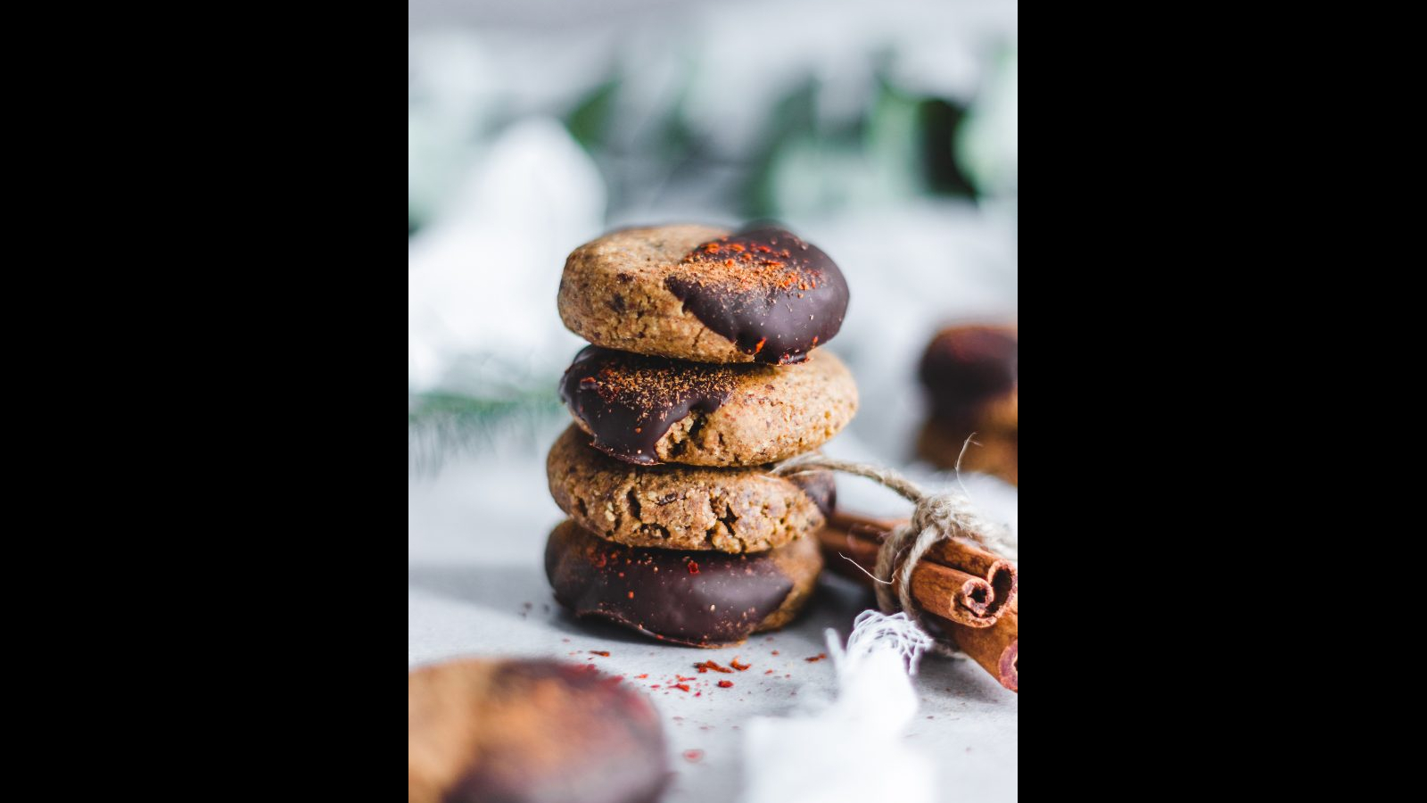 Spiced Chocolate Chestnut Cookies | Murielle Banackissa