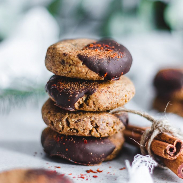 Spiced Chocolate Chestnut Cookies | Murielle Banackissa